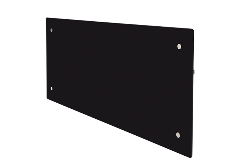 PANELOVN, GLASS 1000W SORT HØY (LITT LEVERINGSTID) – Elektro Solutions AS